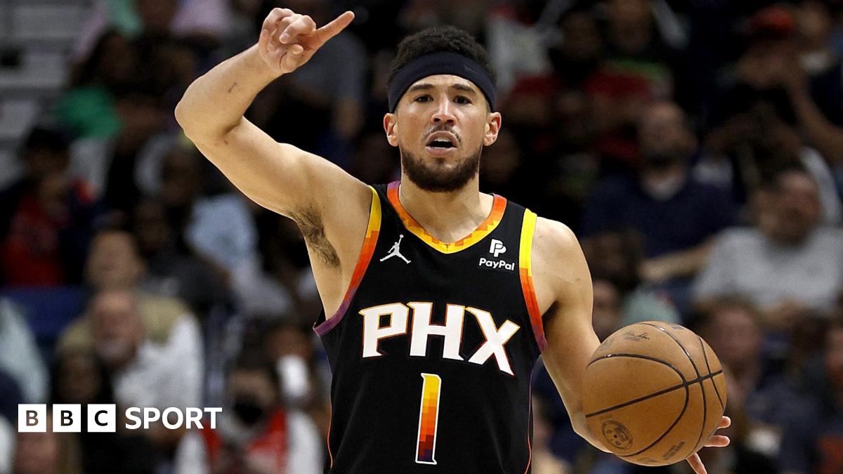 NBA: Devin Booker scores 52 points as Phoenix Suns beat New Orleans Pelicans - BBC Sport