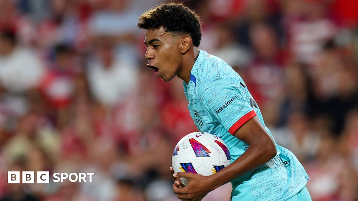 Granada 2-2 Barcelona: Xavi's side fight back as Lamine Yamal becomes La Liga's youngest scorer ...