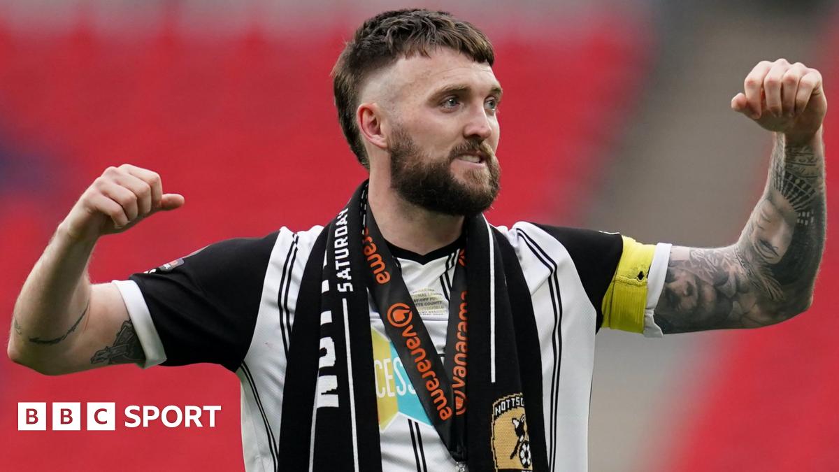 Kyle Cameron: Notts County captain signs new two-year deal - BBC Sport