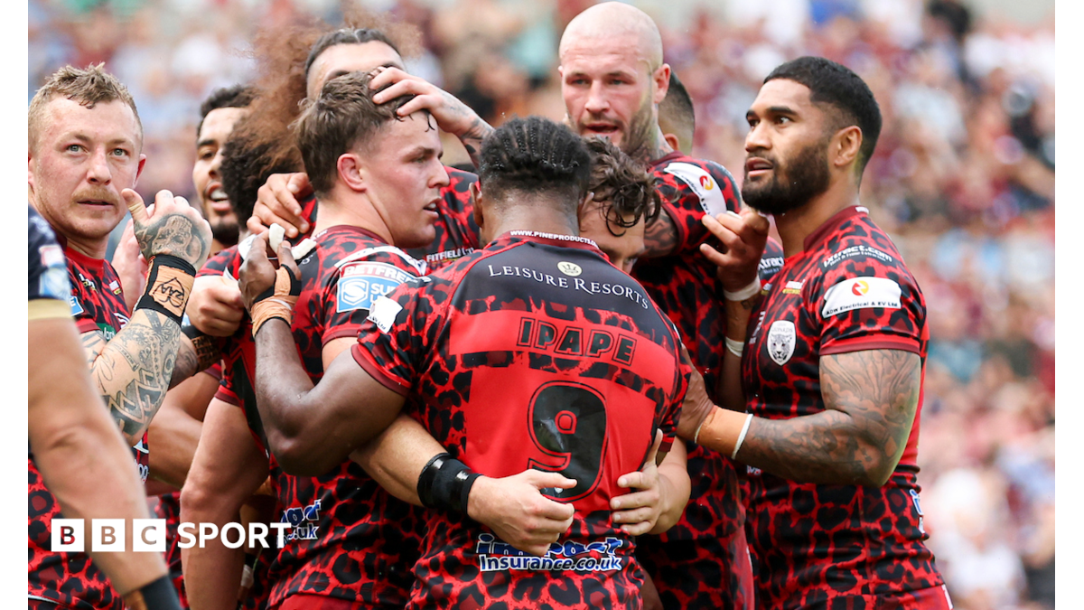 Super League: London Broncos 12-32 Leigh Leopards - BBC Sport