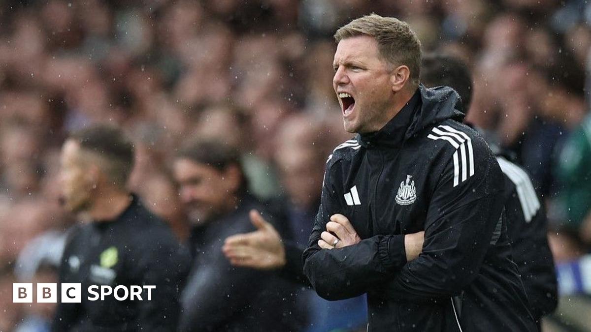 Leeds 0-0 Newcastle: What Eddie Howe said - BBC Sport