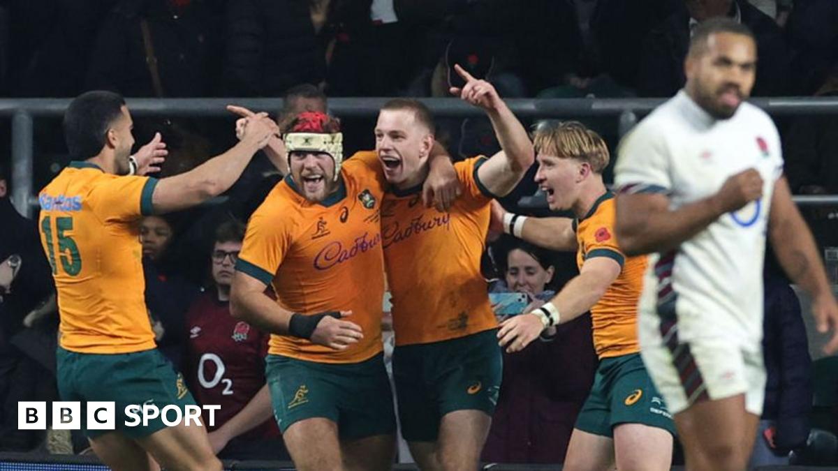 England 37-42 Australia: Max Jorgenson scores last-gasp try to snatch ...