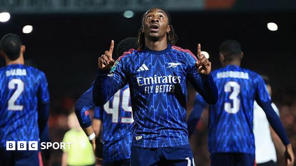Port Vale 0-2 Arsenal: Eberechi Eze scores first Gunners goal in EFL ...