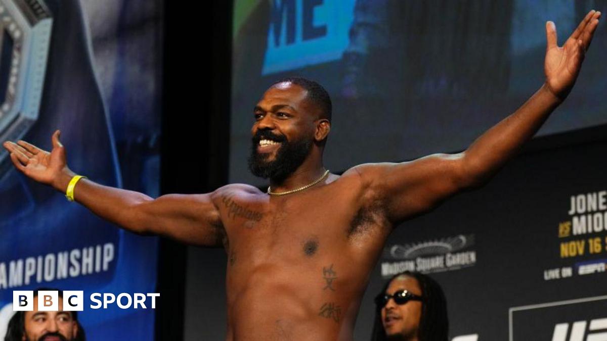 UFC 309 Jones vs Miocic: Jon Jones made this about him - I just want ...