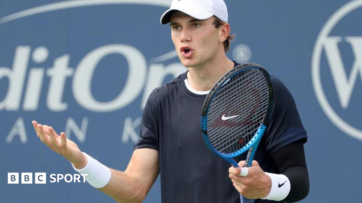 US Open: Britain's Jack Draper on 'difficult' time after shot ...