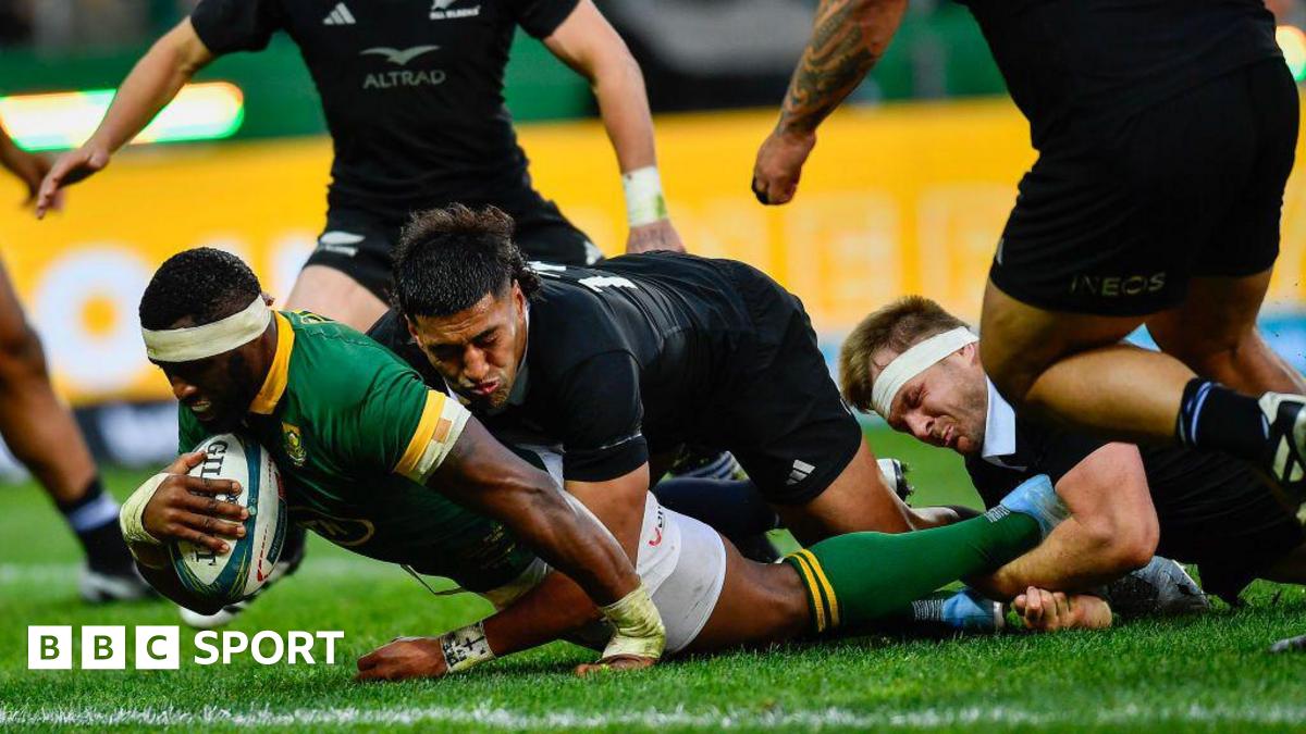 South Africa 18-12 New Zealand: Springboks close in on Rugby ...