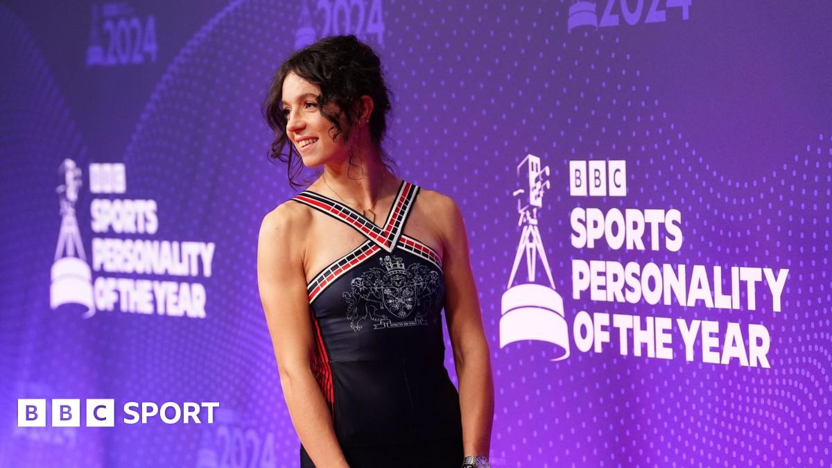 Sports Personality of the Year: Imogen Grant wears upcycled dress - BBC ...