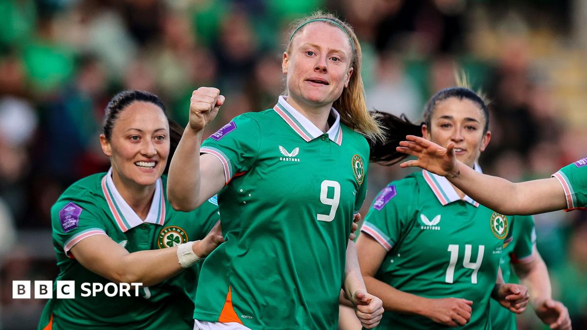 Republic of Ireland 2-1 Greece: Hosts hold on to win in Nations League ...