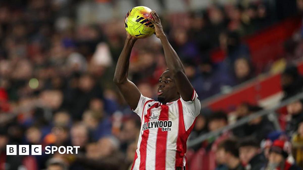 Michael Kayode: Brentford defender's long-throw baby reveal - BBC Sport