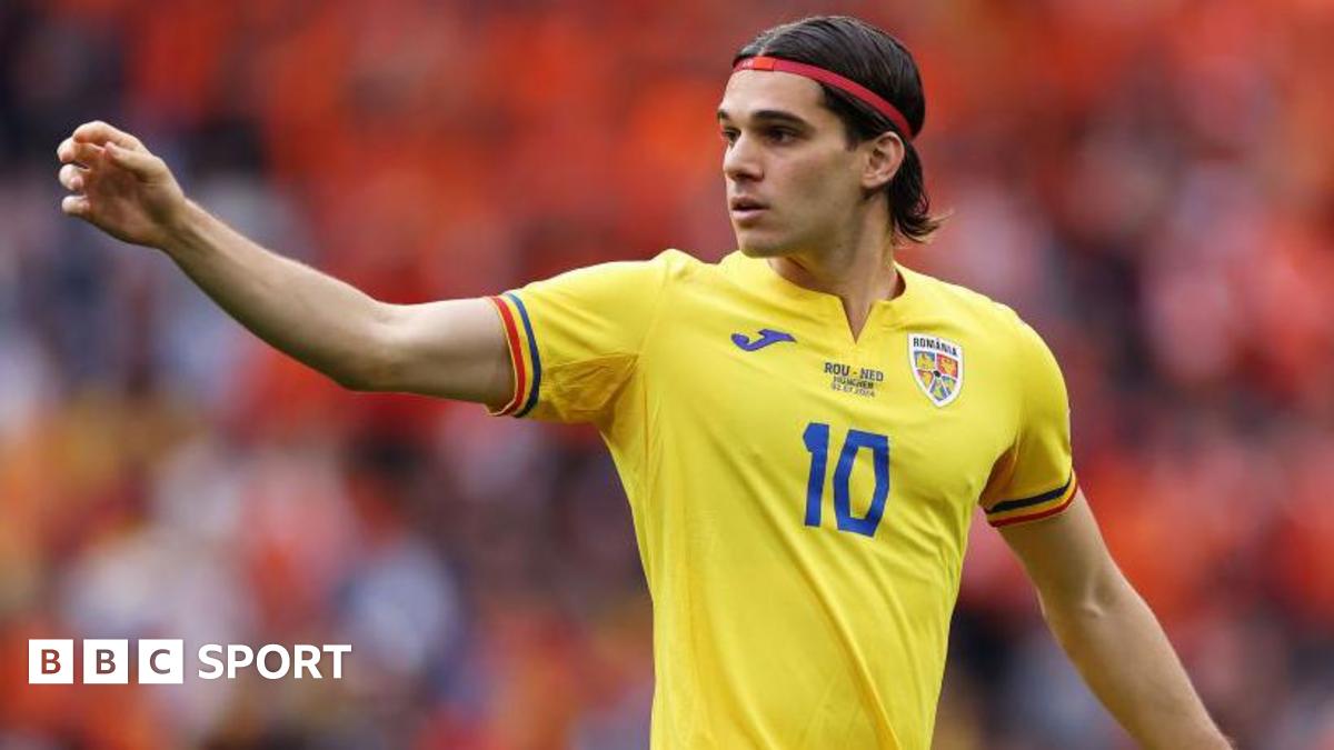 Rangers' Ianis Hagi makes Romania impact off bench - BBC Sport