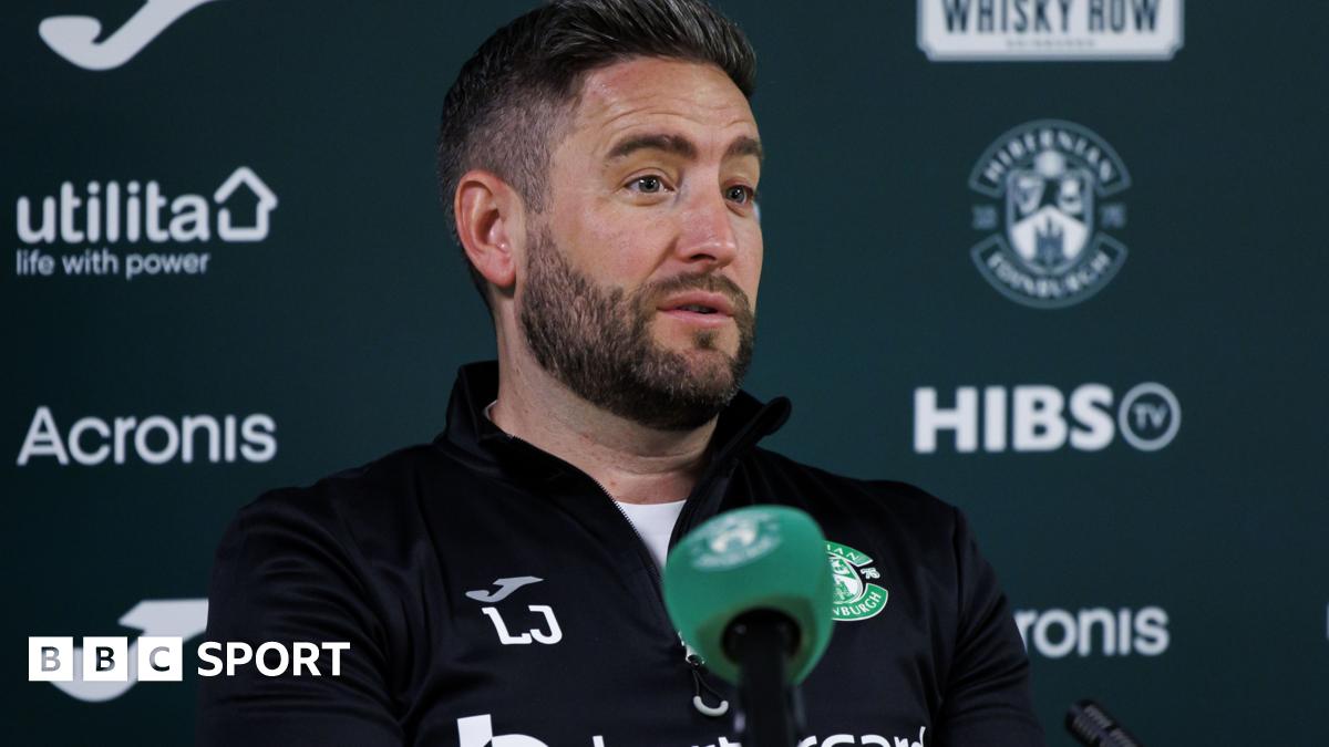 Johnson on Euro lure, Celtic test & Easter Road factor - BBC Sport