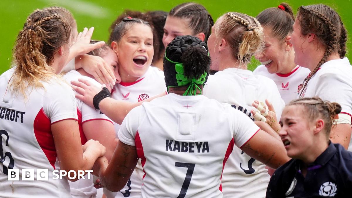 England 40-8 Scotland: Women's Rugby World Cup quarter-final - relive ...