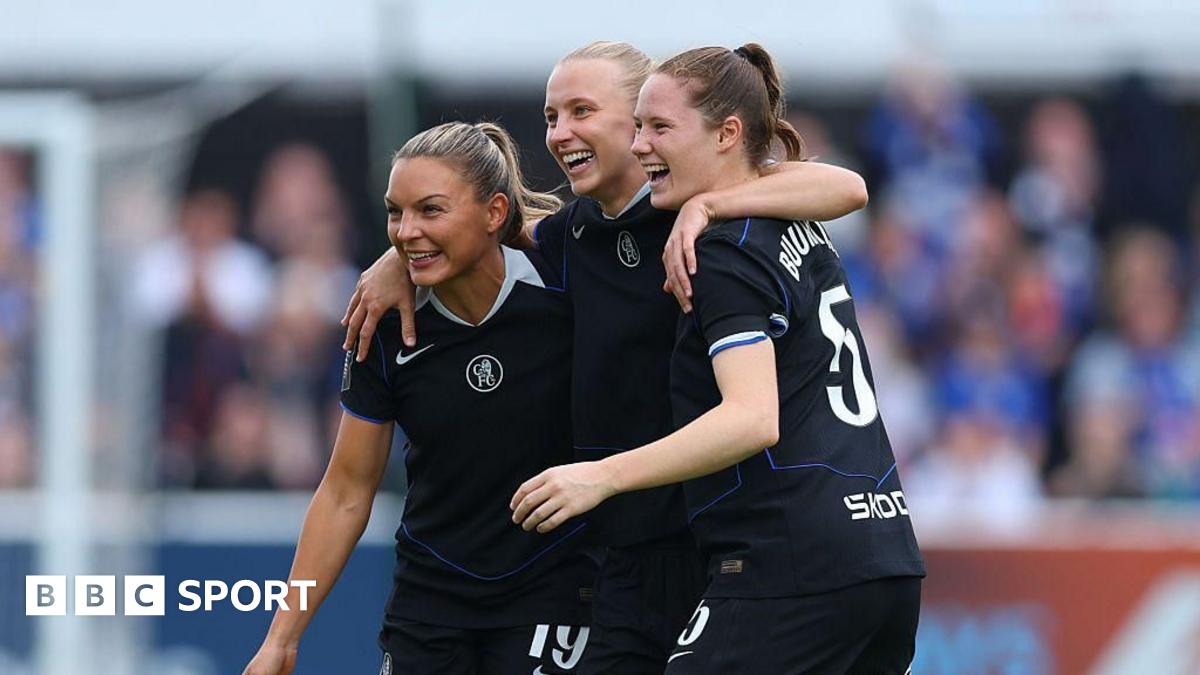 West Ham 0-4 Chelsea: Defending champions remain unbeaten in Women's ...