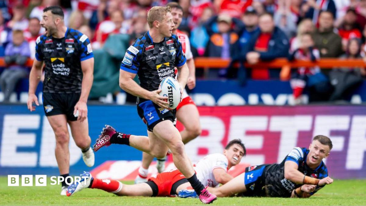 Super League: Hull KR 8-14 Leeds Rhinos - Lachie Miller stuns leaders ...