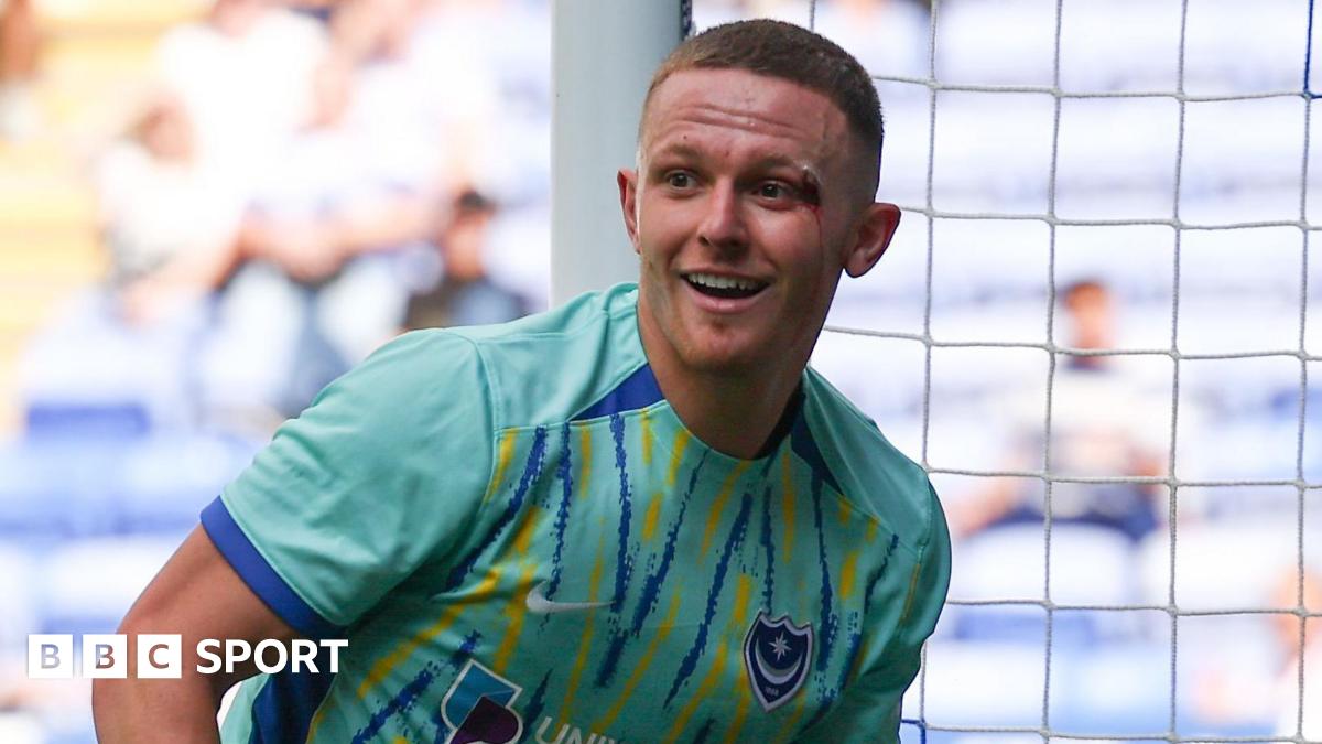 Colby Bishop: Portsmouth striker doubtful for opener v Oxford - BBC Sport