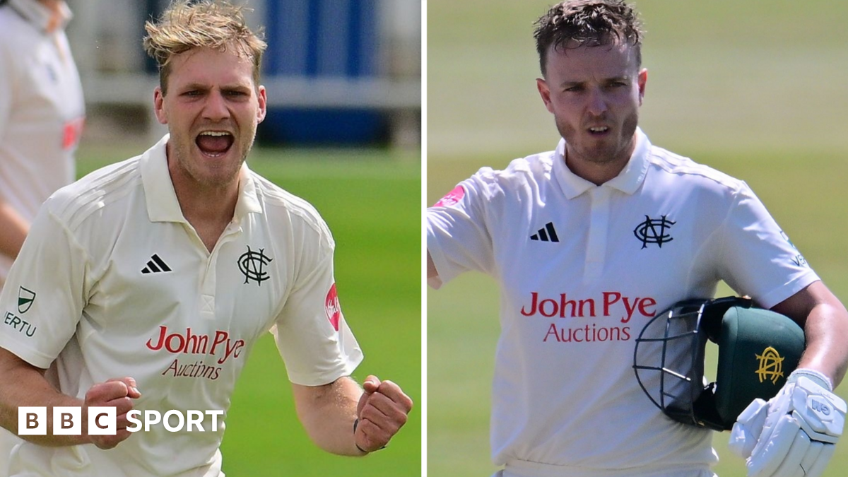 Nottinghamshire: Dillon Pennington and Ben Slater sign new deals - BBC Sport