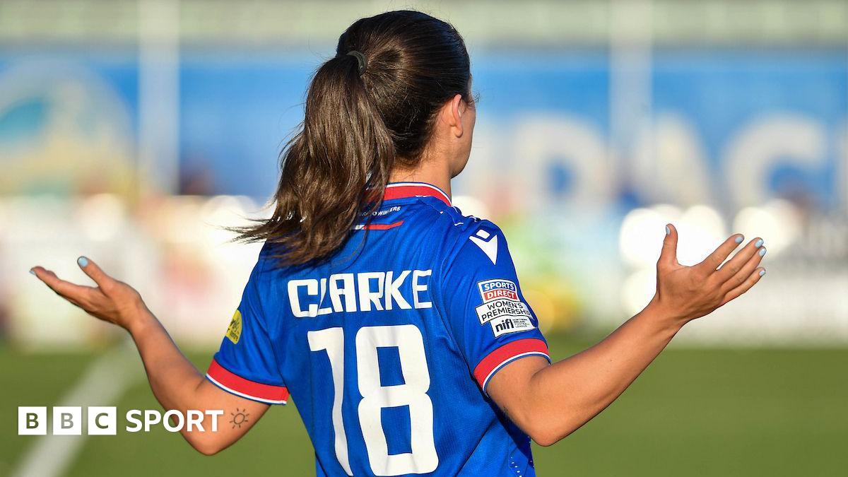 Women's Premiership: Alex Clarke leaves Linfield Women for Aberdeen ...