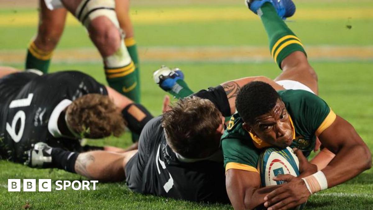 Rugby Championship: South Africa come from behind to beat New Zealand ...