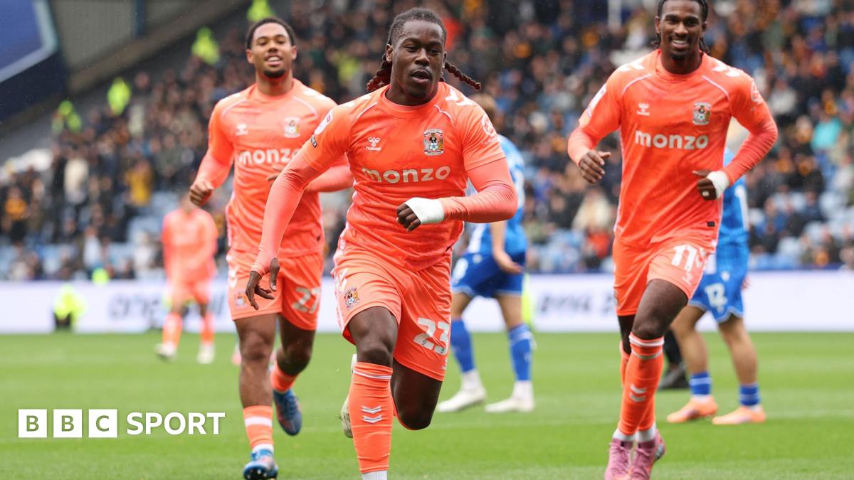 Sheffield Wednesday 0-5 Coventry City: Sky Blues go top of Championship ...