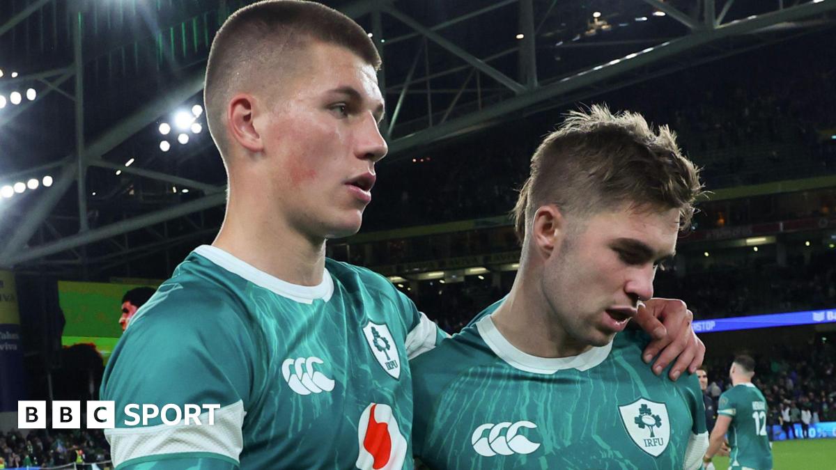 Ireland v Australia: Sam Prendergast at fly-half over Jack Crowley - BBC Sport