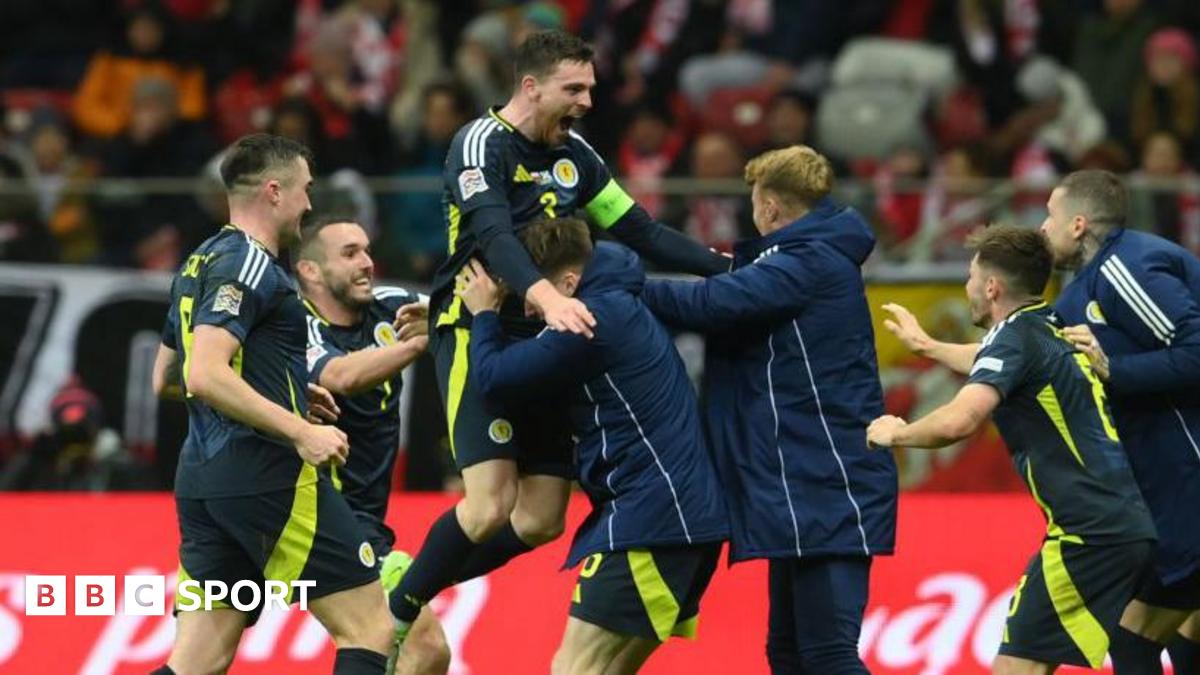 Liverpool: Andy Robertson scores and adds to Scotland cap tally - BBC Sport