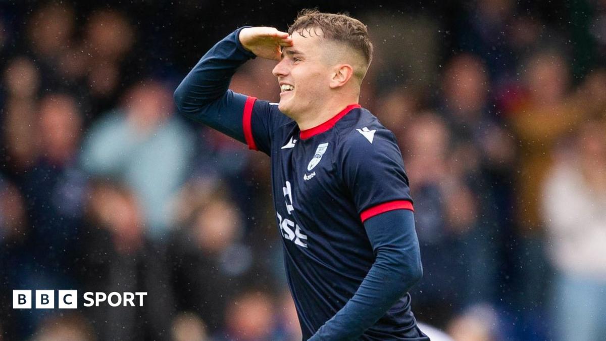 Ross County striker Ronan Hale named in TOTW - BBC Sport