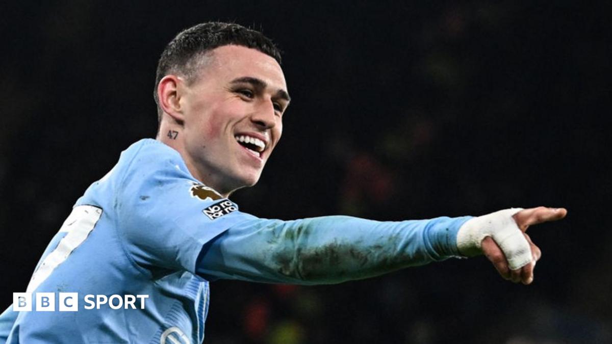Phil Foden: Manchester City midfielder wants Premier League title after ...
