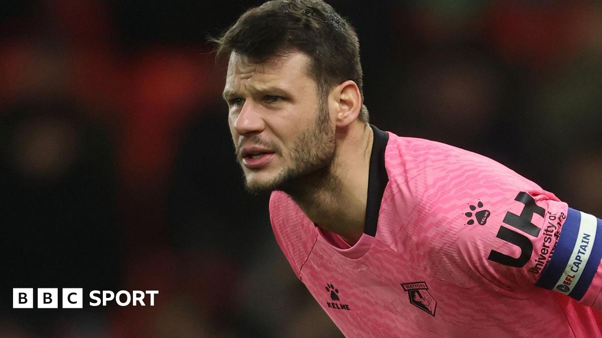 Daniel Bachmann: Ankle ligament injury sidelines Watford goalkeeper ...