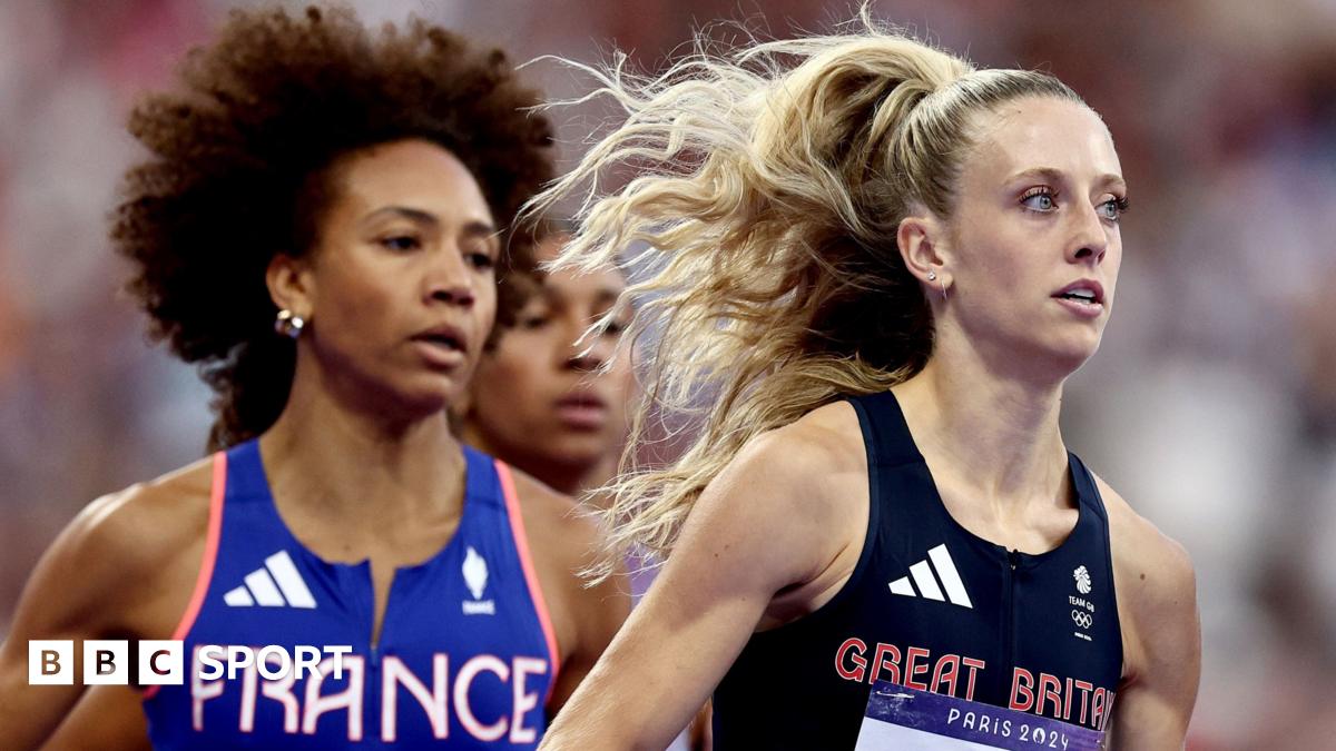 Olympics 2024: Jemma Reekie misses out on 800m final - BBC Sport