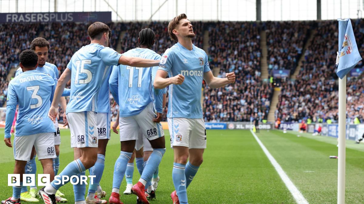 Coventry City 2-0 West Brom: Sky Blues get vital win - BBC Sport