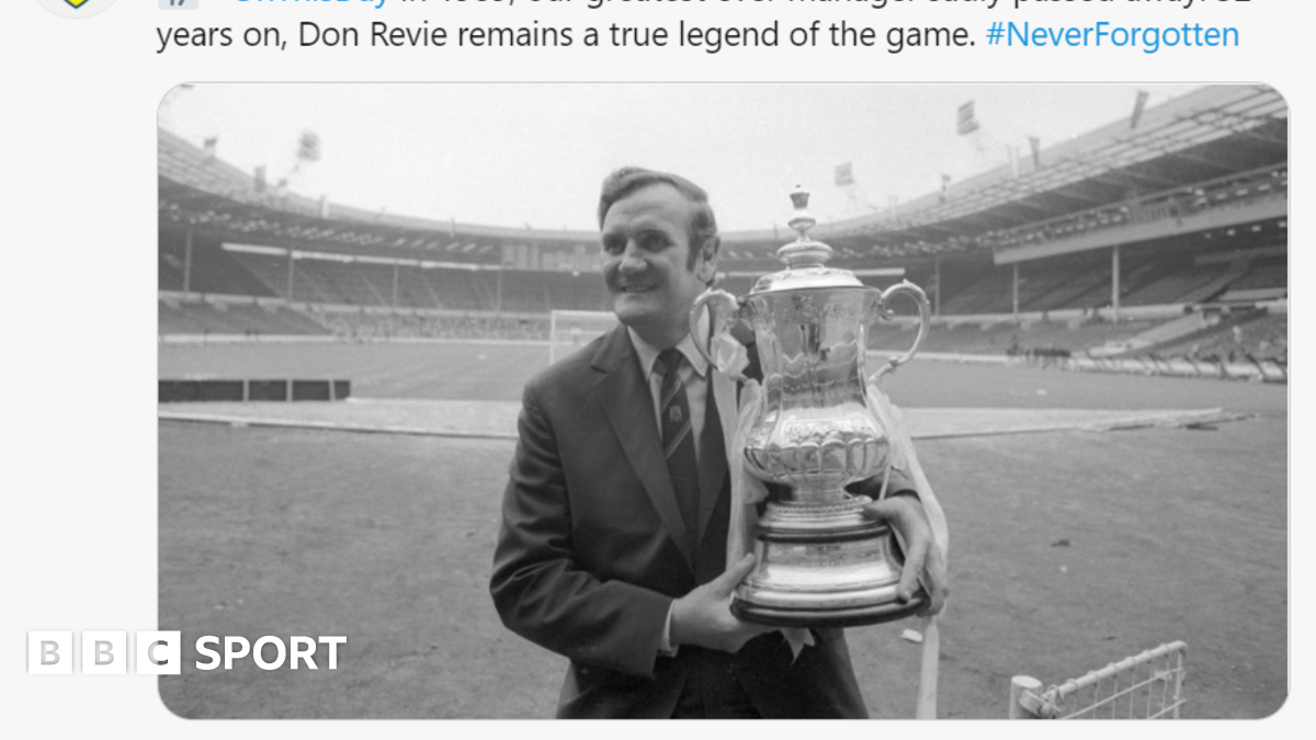 Former Leeds manager Don Revie is remembered 32 years on from his death ...