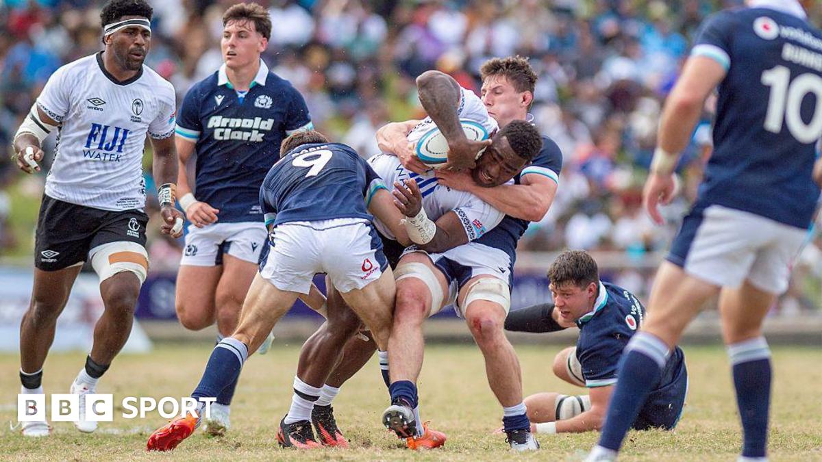 Scots put 'big focus' on breakdown errors after Fiji defeat - BBC Sport