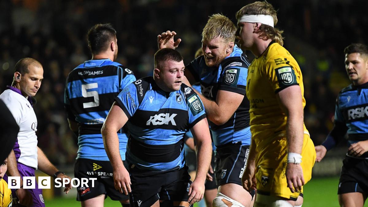 Dragons vs Cardiff: Follow the URC Welsh derby action - BBC Sport