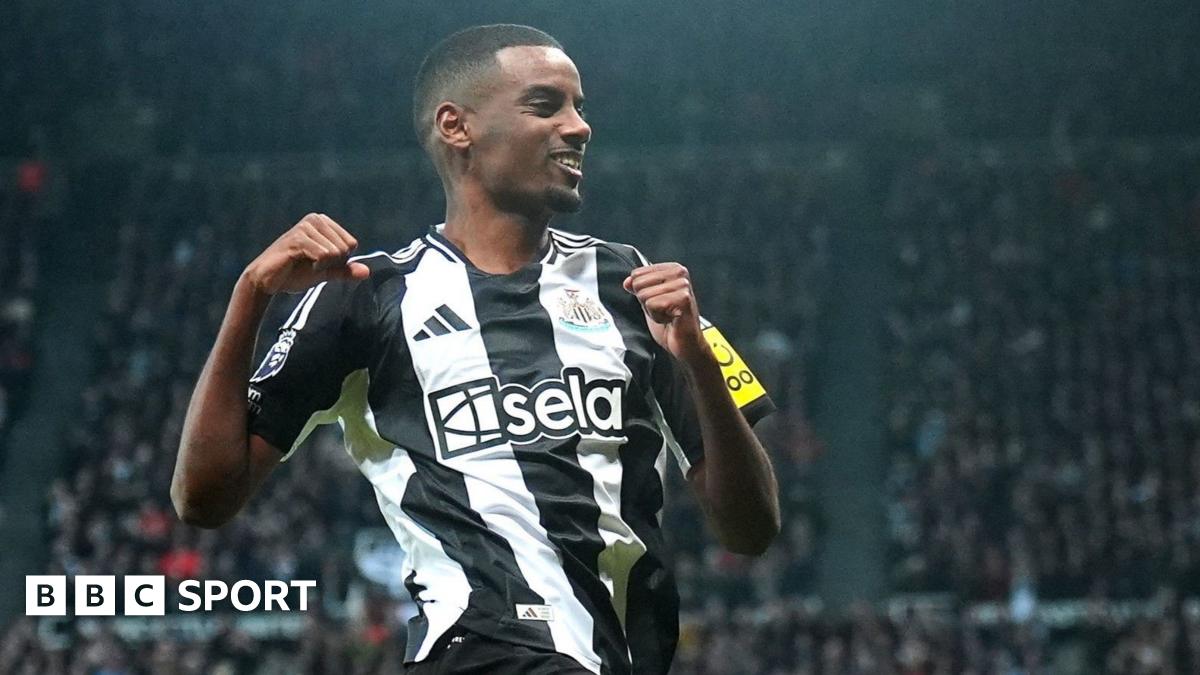 Newcastle news: Alexander Isak's scoring run in numbers - BBC Sport
