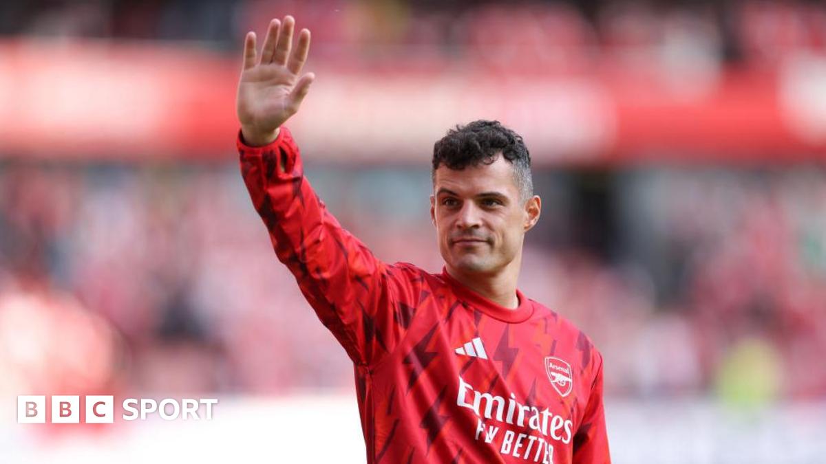 Arsenal bid farewell to Xhaka - BBC Sport