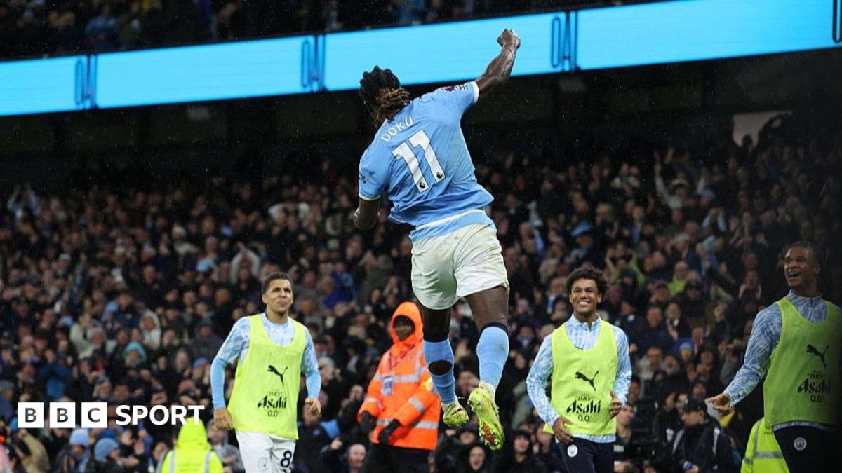 Man City 3-0 Liverpool: How Reds tactics help Jeremy Doku run riot ...