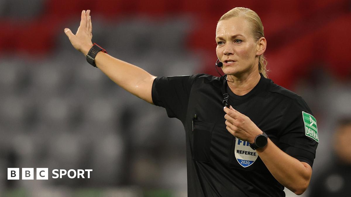 Head of women's refereeing in England, Bibiana Steinhaus-Webb, takes ...