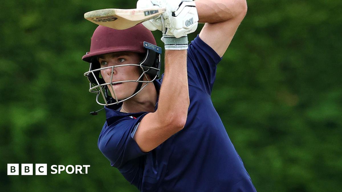 Archie Vaughan joins Rocky Flintoff in England Under-19 squad - BBC Sport