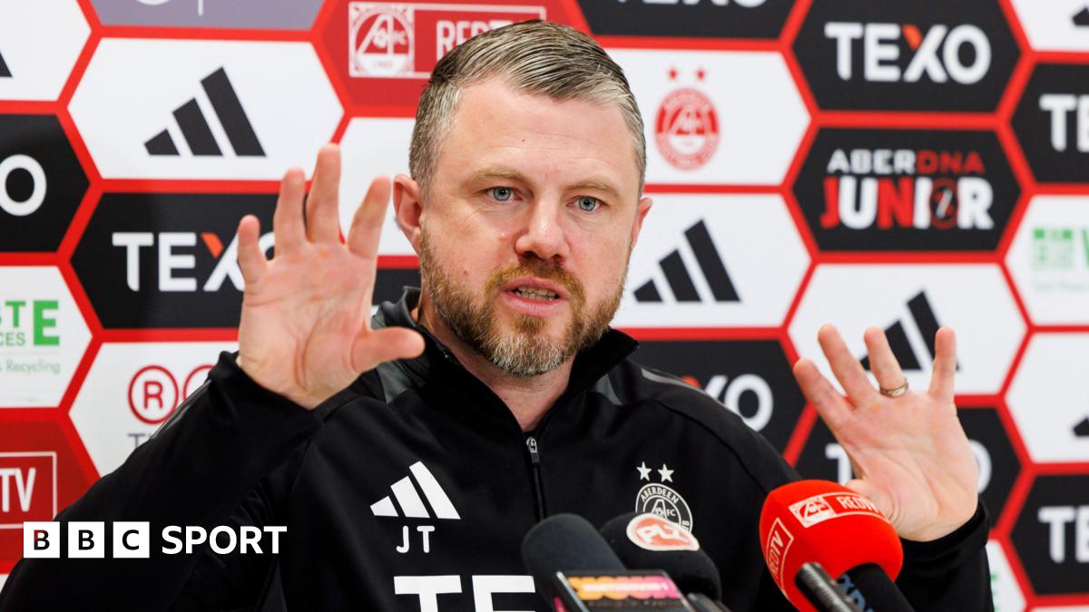 Aberdeen: Thelin 'proud of mentality' during tricky away run - BBC Sport