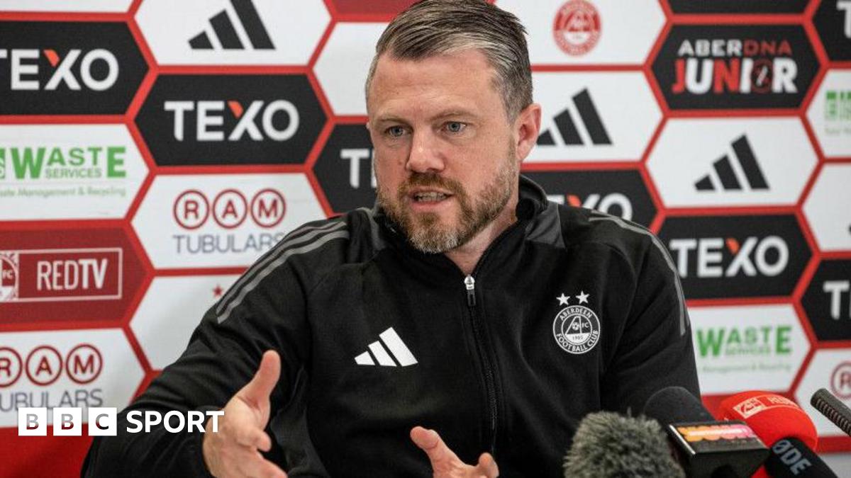 Aberdeen boss Thelin on Polvara return, 'connected' Nisbet & busy week - BBC Sport