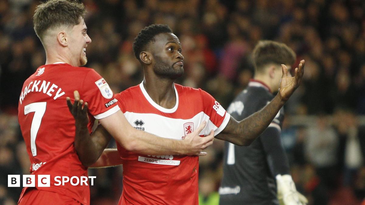 Middlesbrough: Teesiders hit six goals away from home in the league for ...