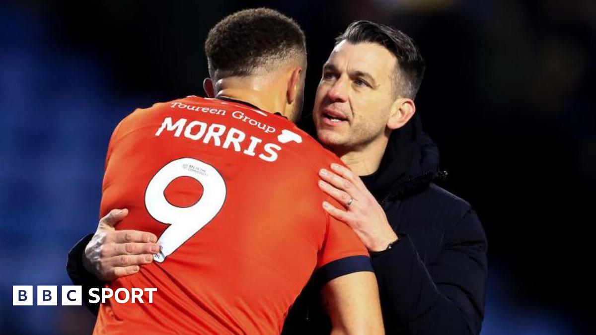Carlton Morris: Luton striker fit for derby match against Watford - BBC ...