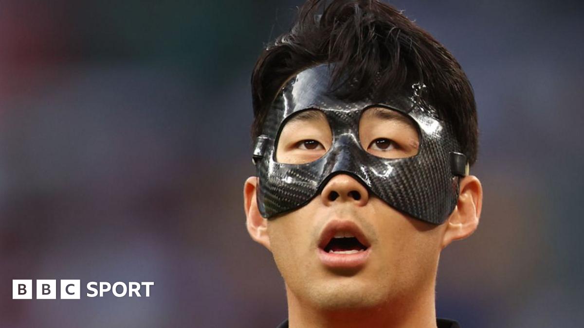 Kylian Mbappe: 11 iconic images of great players in masks - BBC Sport