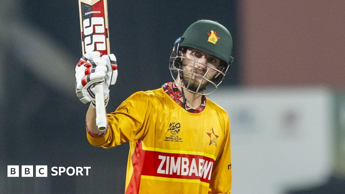 Brian Bennett hits 97* but India beat Zimbabwe - BBC Sport