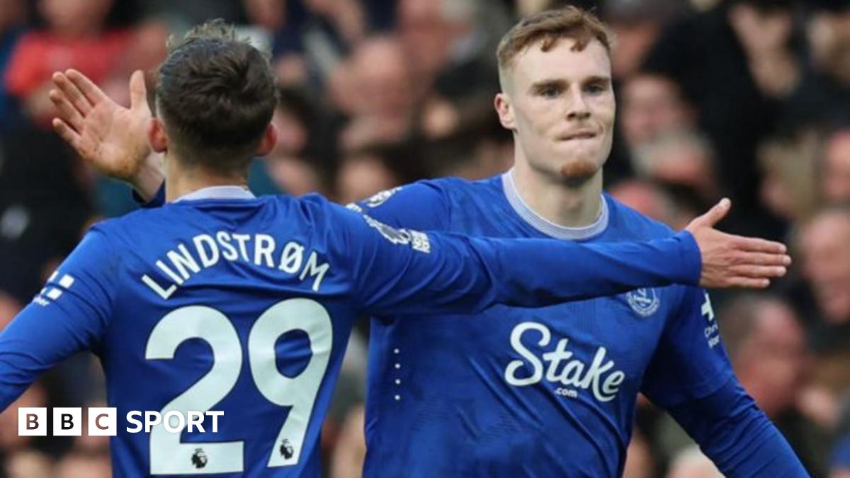 Everton 1-1 West Ham: Jake O'Brien snatches Everton Premier League draw ...