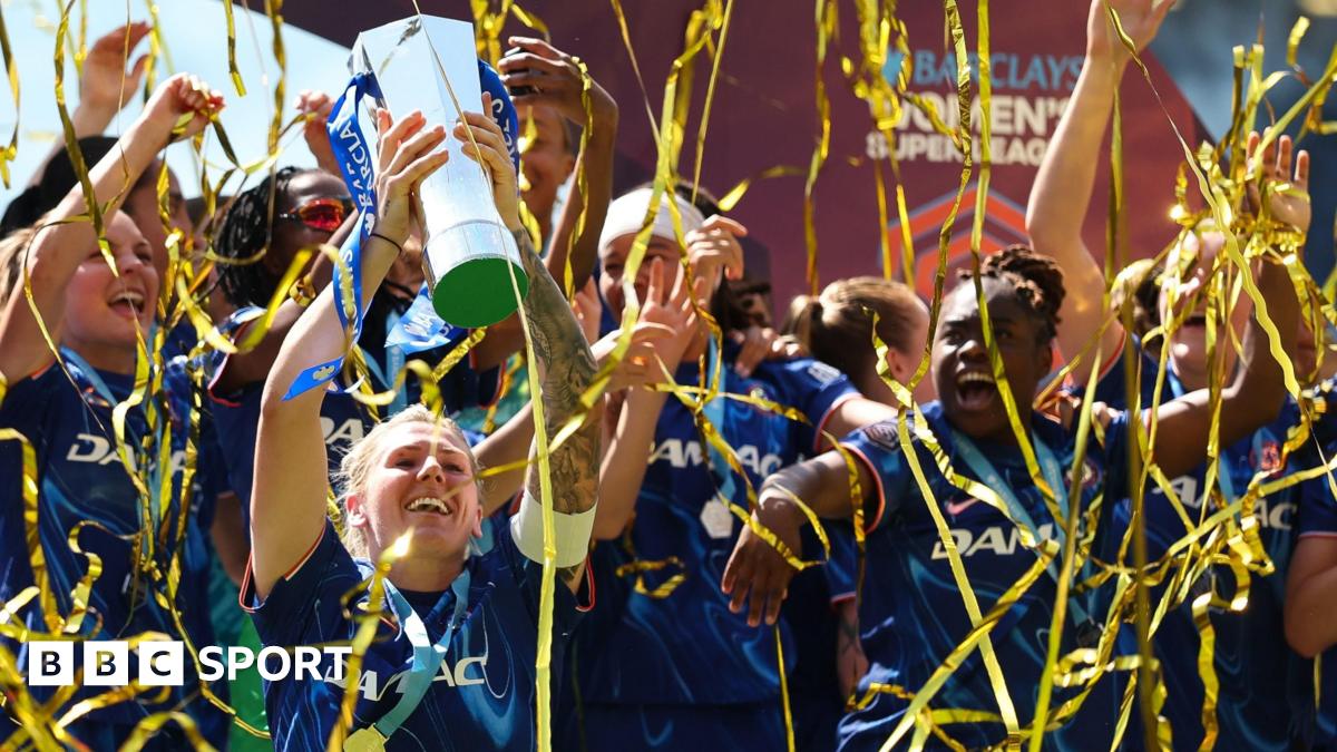 Chelsea end WSL season unbeaten with win against Liverpool - BBC Sport