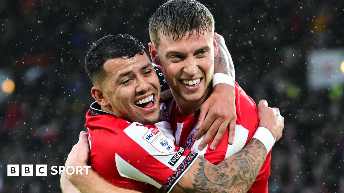 Sheffield United 4-0 Stoke City: In-form hosts rout out of form Potters ...