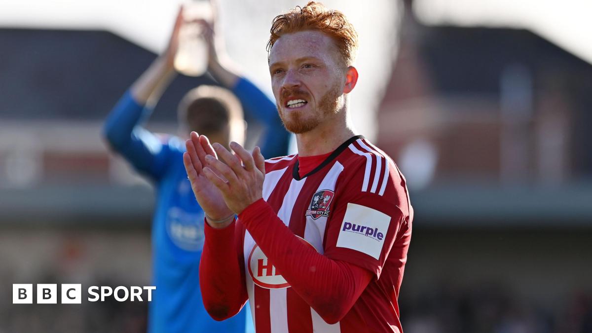 Exeter City sign striker Jay Bird and midfielder Ryan Woods - BBC Sport