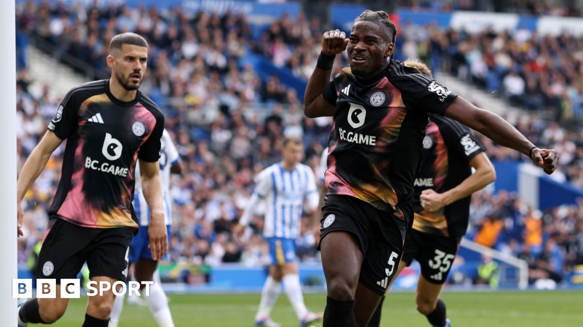 Brighton 2-2 Leicester City: Caleb Okoli header earns Leicester rare ...