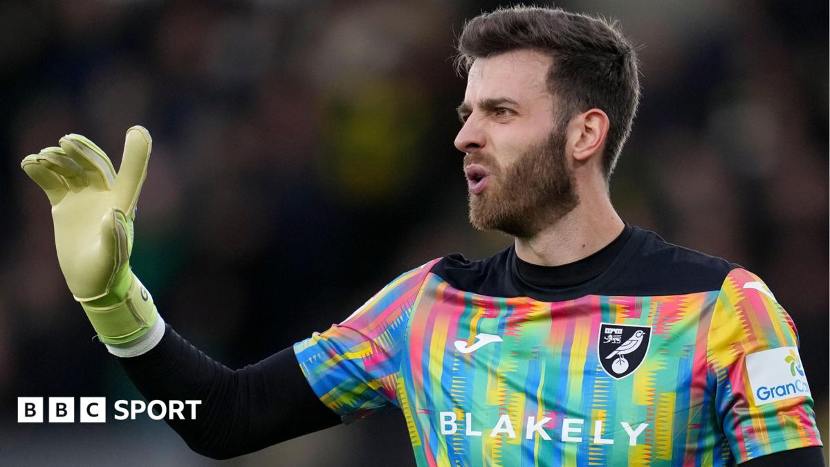 Angus Gunn: Norwich City goalkeeper charged with misconduct by FA - BBC ...
